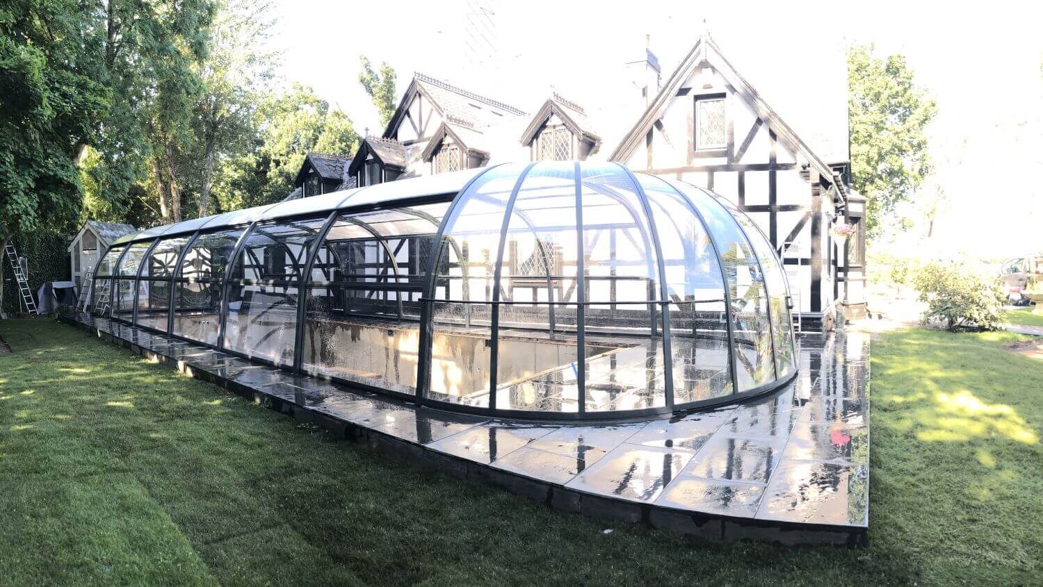Static Pool Enclosures - Pool Cover Systems